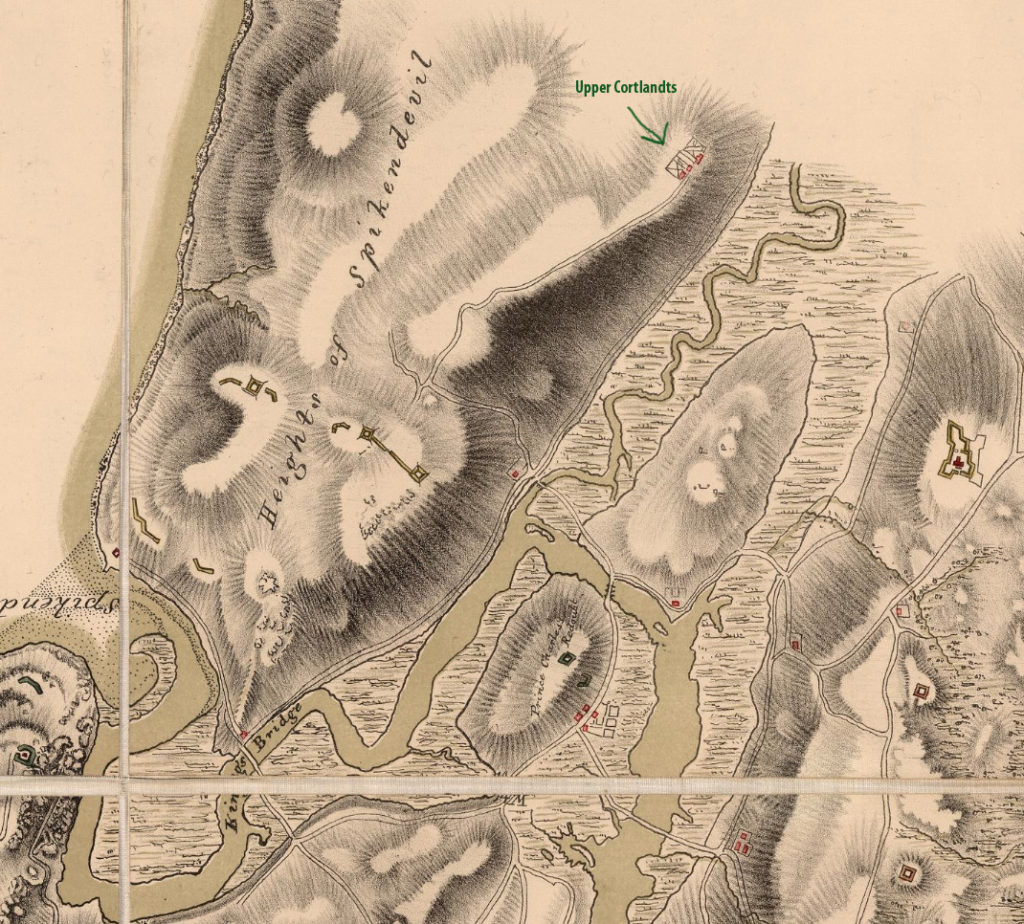 1782 HQ map – The Kingsbridge Historical Society