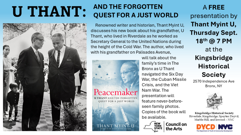 U Thant and the Forgotten Quest for a Just World – The Kingsbridge ...